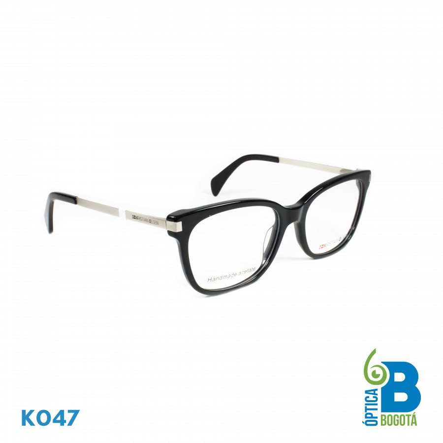 Montura De Acetato K047 - Brazo Combinado Metalico/acetato